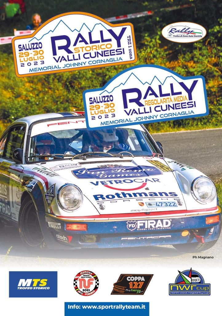 Concorrenti - Rally Storico Valli Cuneesi 2023 - Sport Rally team